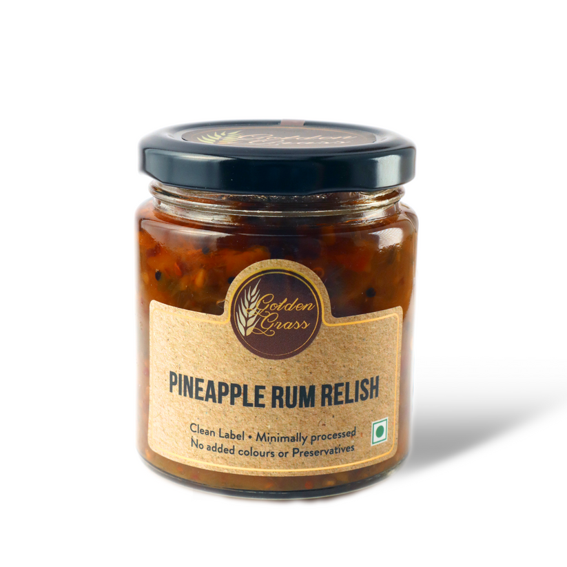 Pineapple Rum Relish – Golden Grass