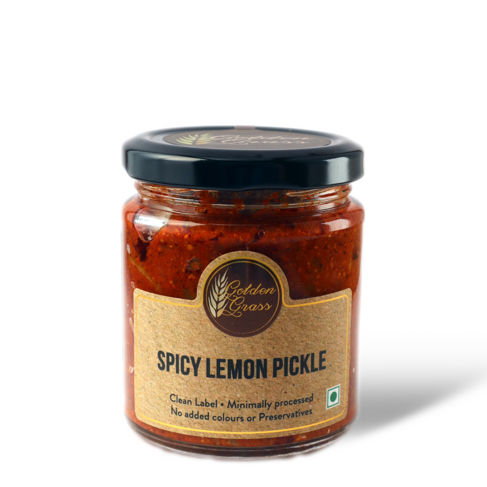 Spicy Lemon Pickle – Golden Grass